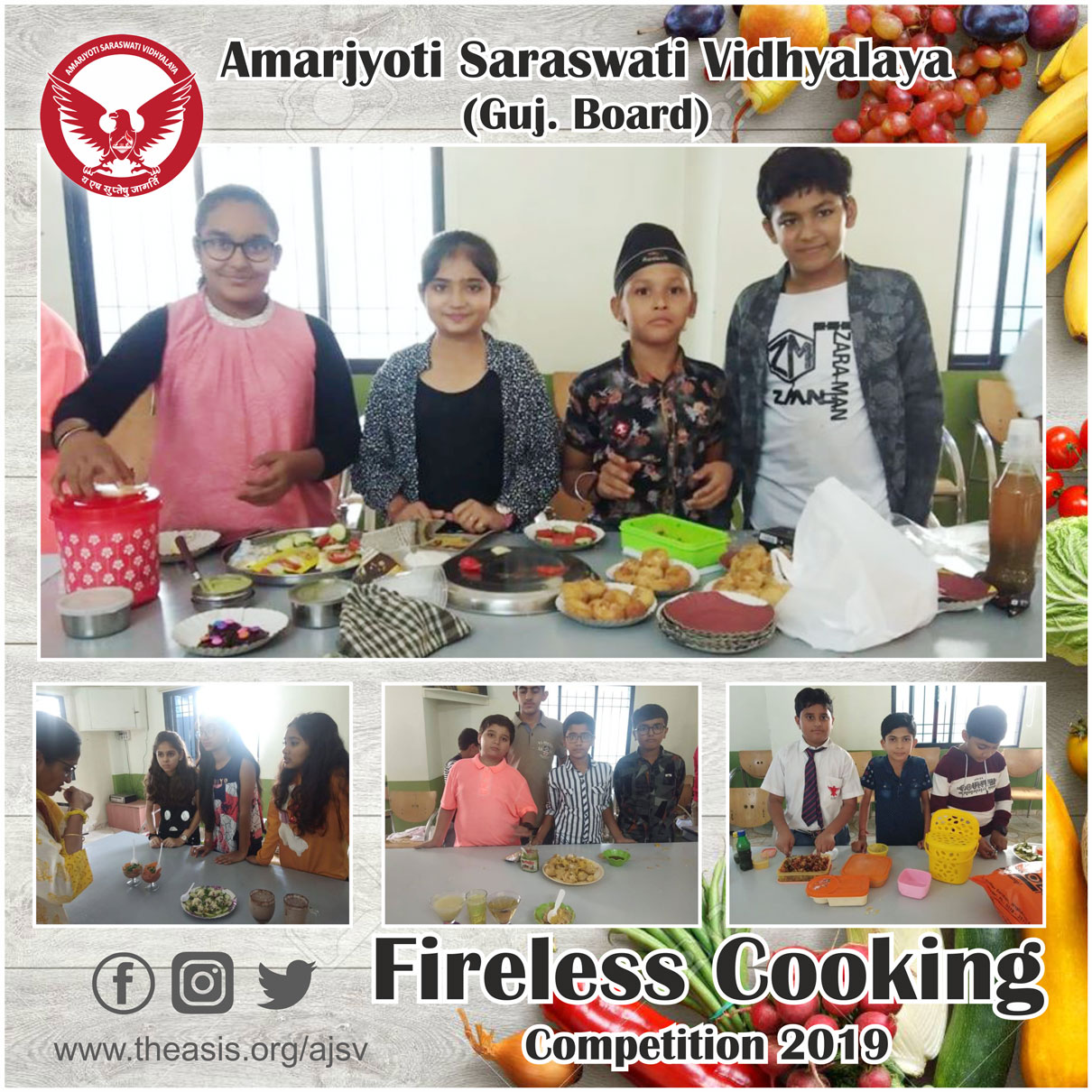 Fireless Cooking Competition – 2019 – Amar Jyoti Saraswati Vidyalaya