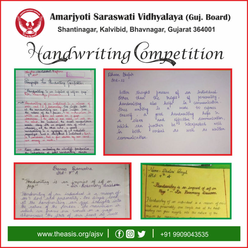 Handwriting Competition (2020)